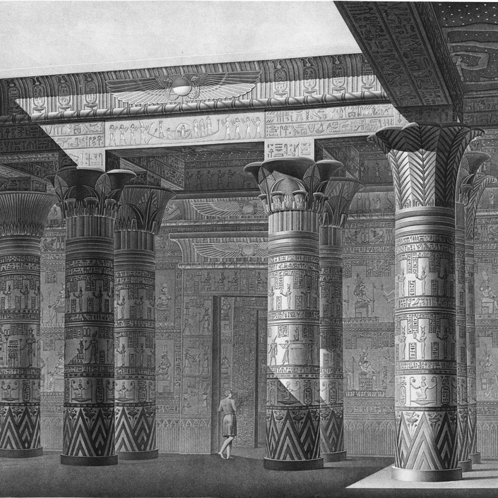 La Description de l'Égypte: Antiquités, Volume I - Senses Atlas - egypt