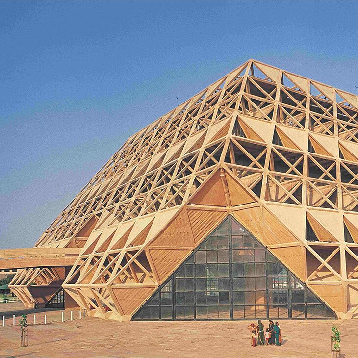 Hall of Nations, Pragati Maidan, Raj Rewal - Senses Atlas